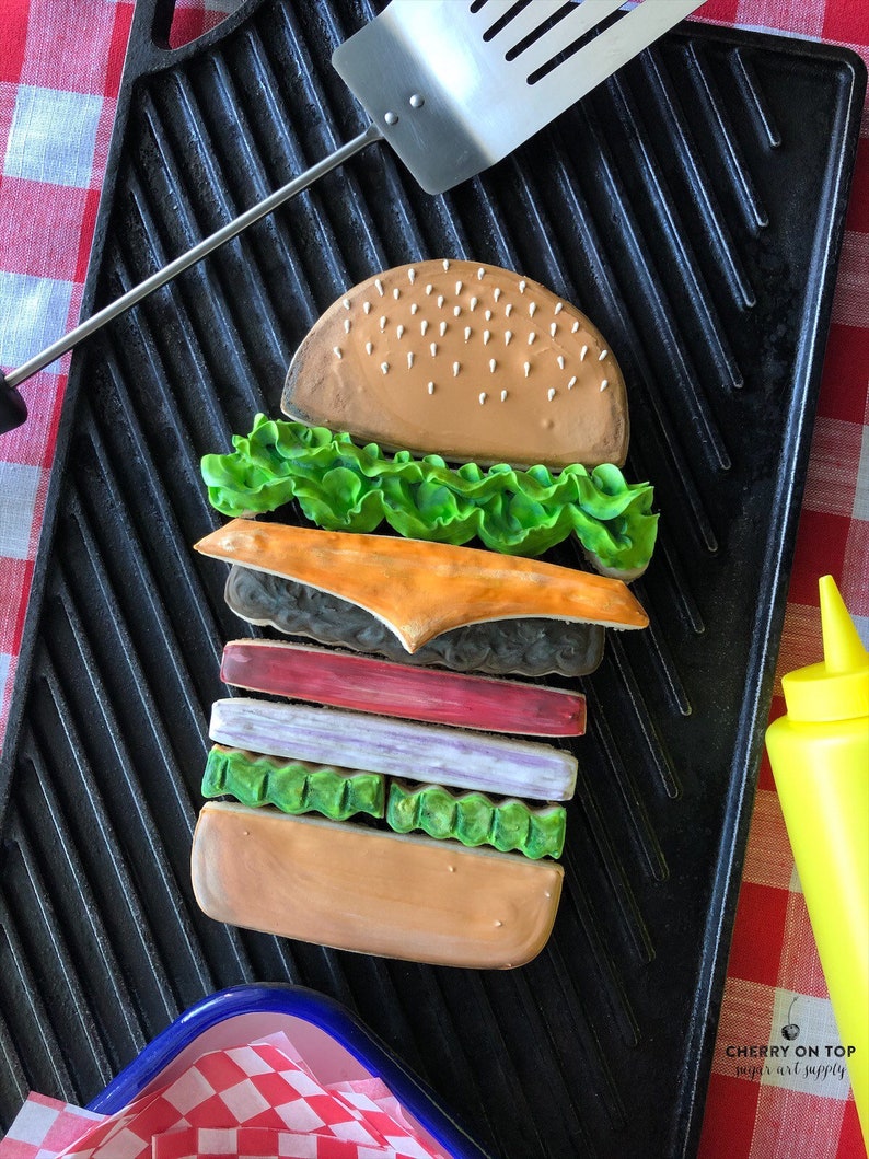 Burger Cutter Set 7pc - Etsy