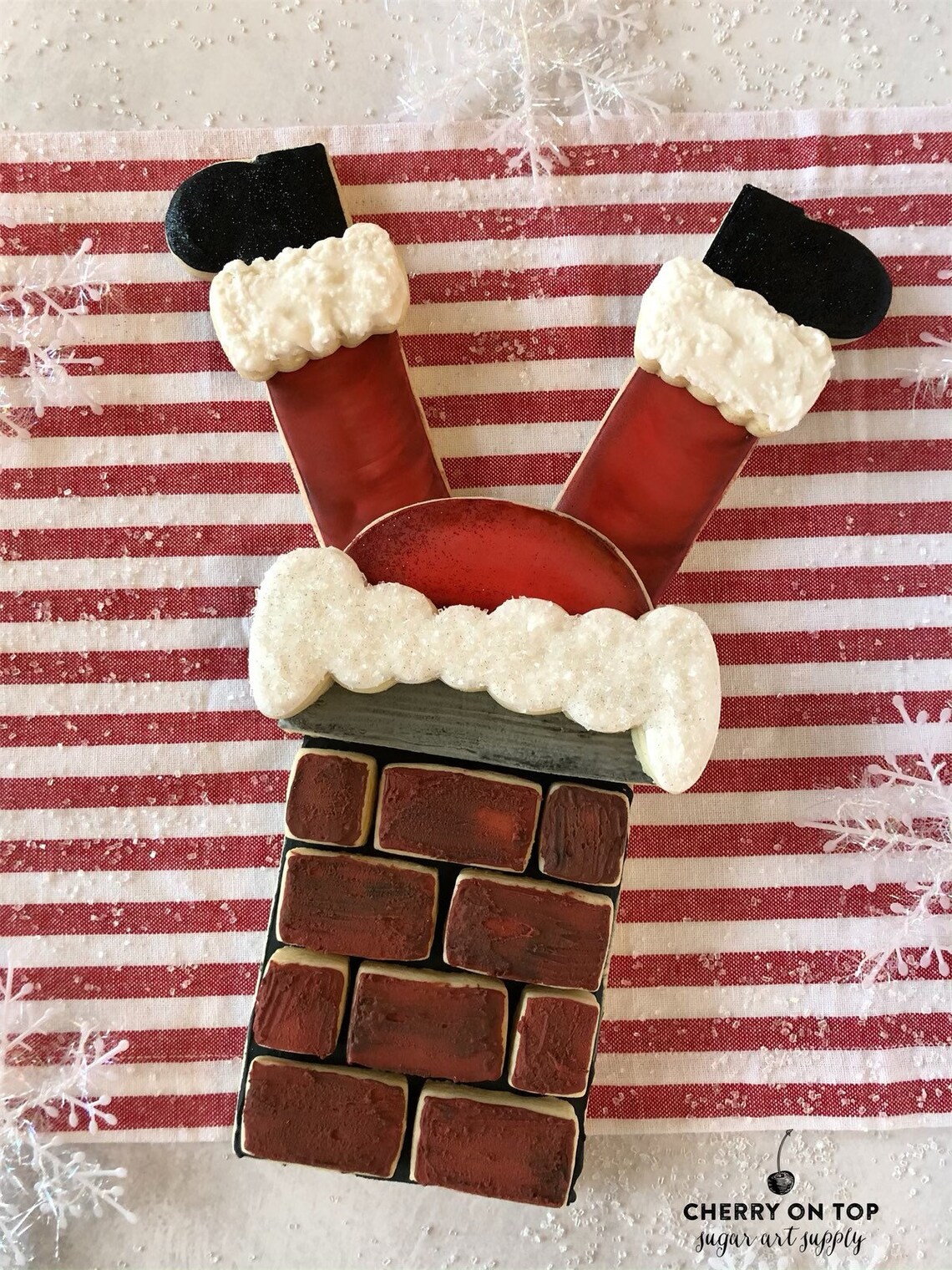 Stuck Santa Cutter Set - Etsy