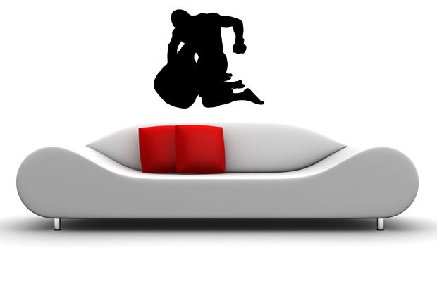 MMA UFC Wall Art Vinyl Wall Art Sticker Decal Living Room, Bedroom ...