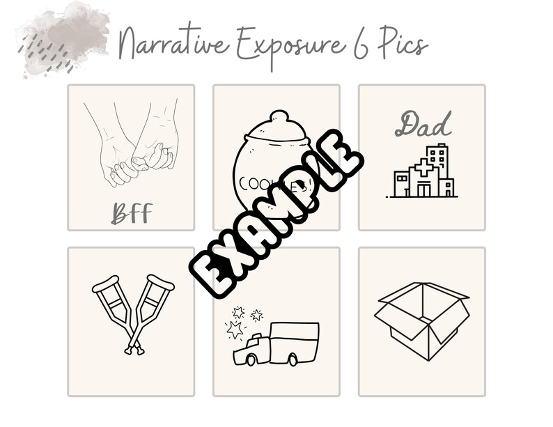 Narrative Exposure Worksheets- 7 Digital, PDF. Narrative Exposure ...