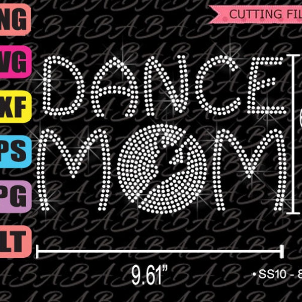 Rhinestone Dancer Transfer - Etsy