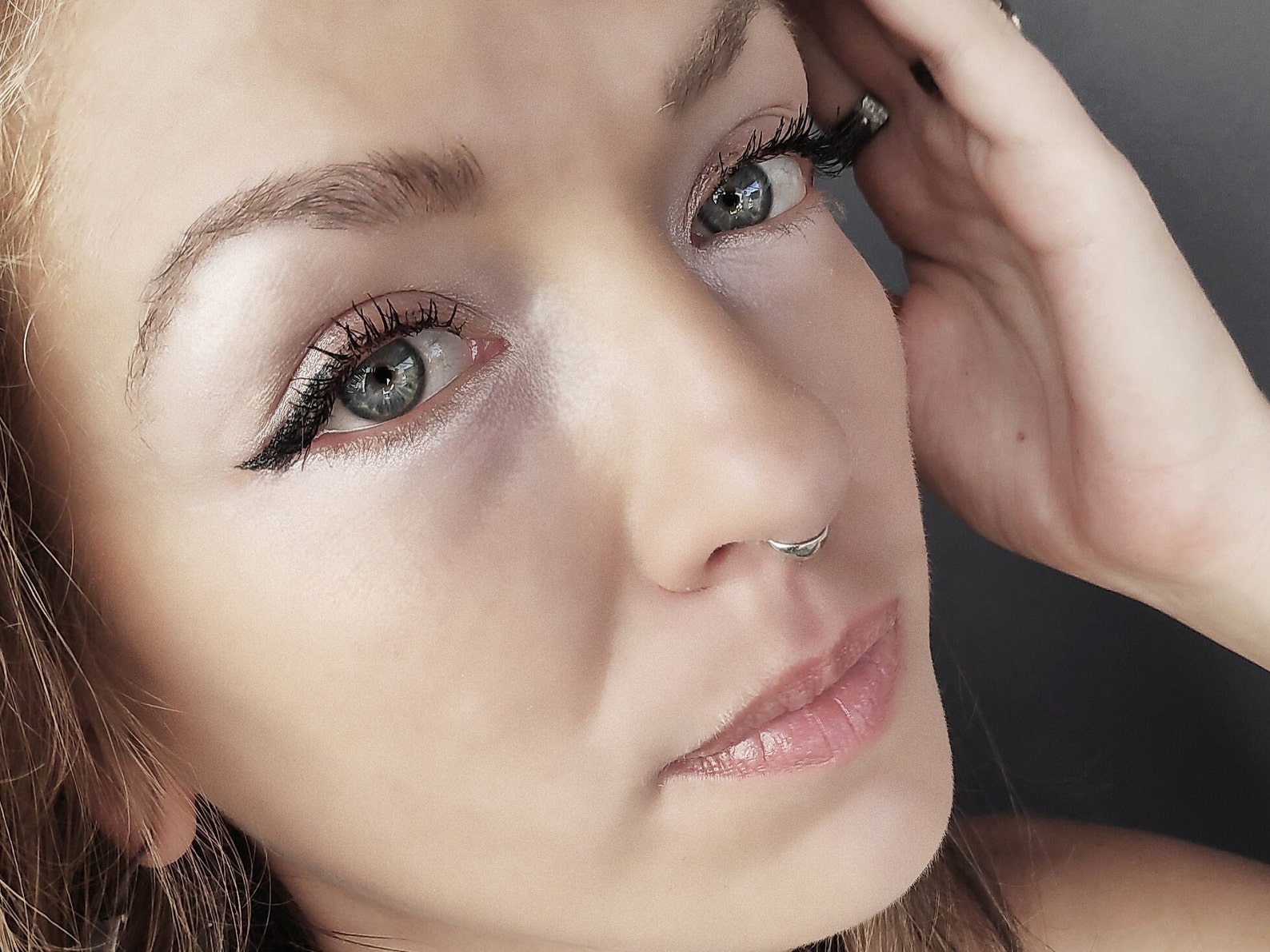 14k Solid Gold Septum Piercing Small Septum Clicker - Etsy