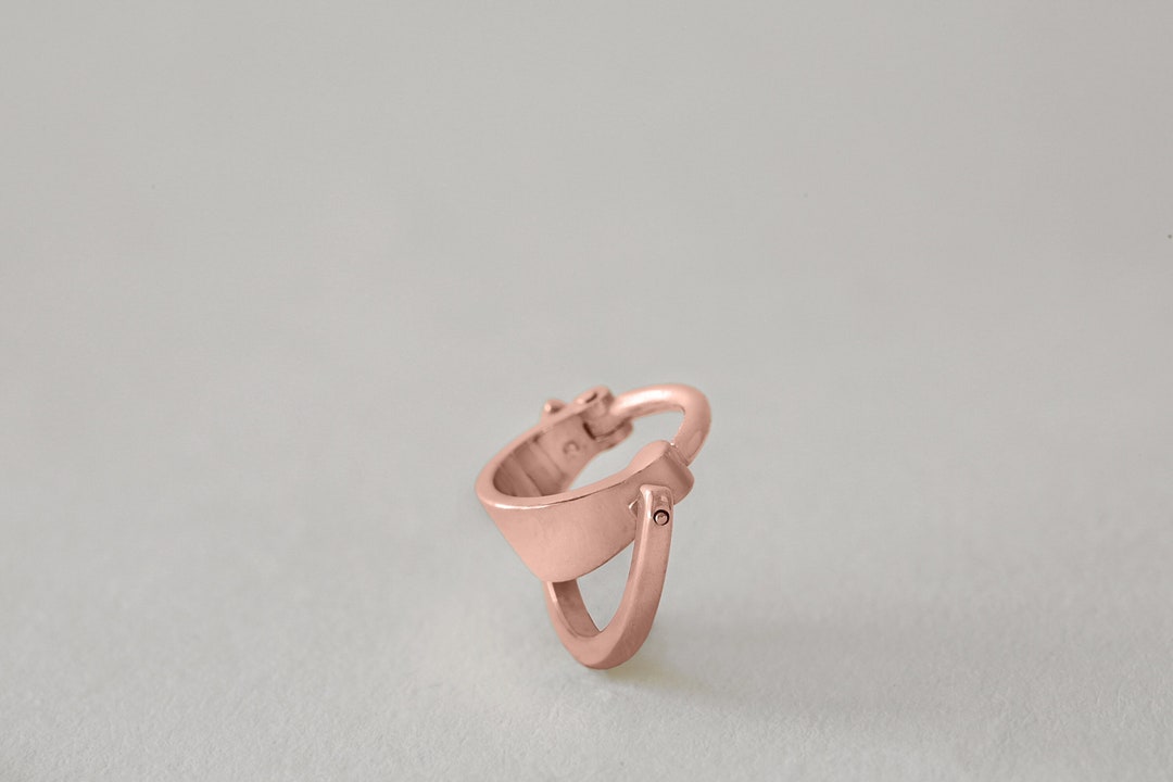 Rose Gold Septum Clicker, Wide Septum Ring, Thick Septum Ring, Septum ...