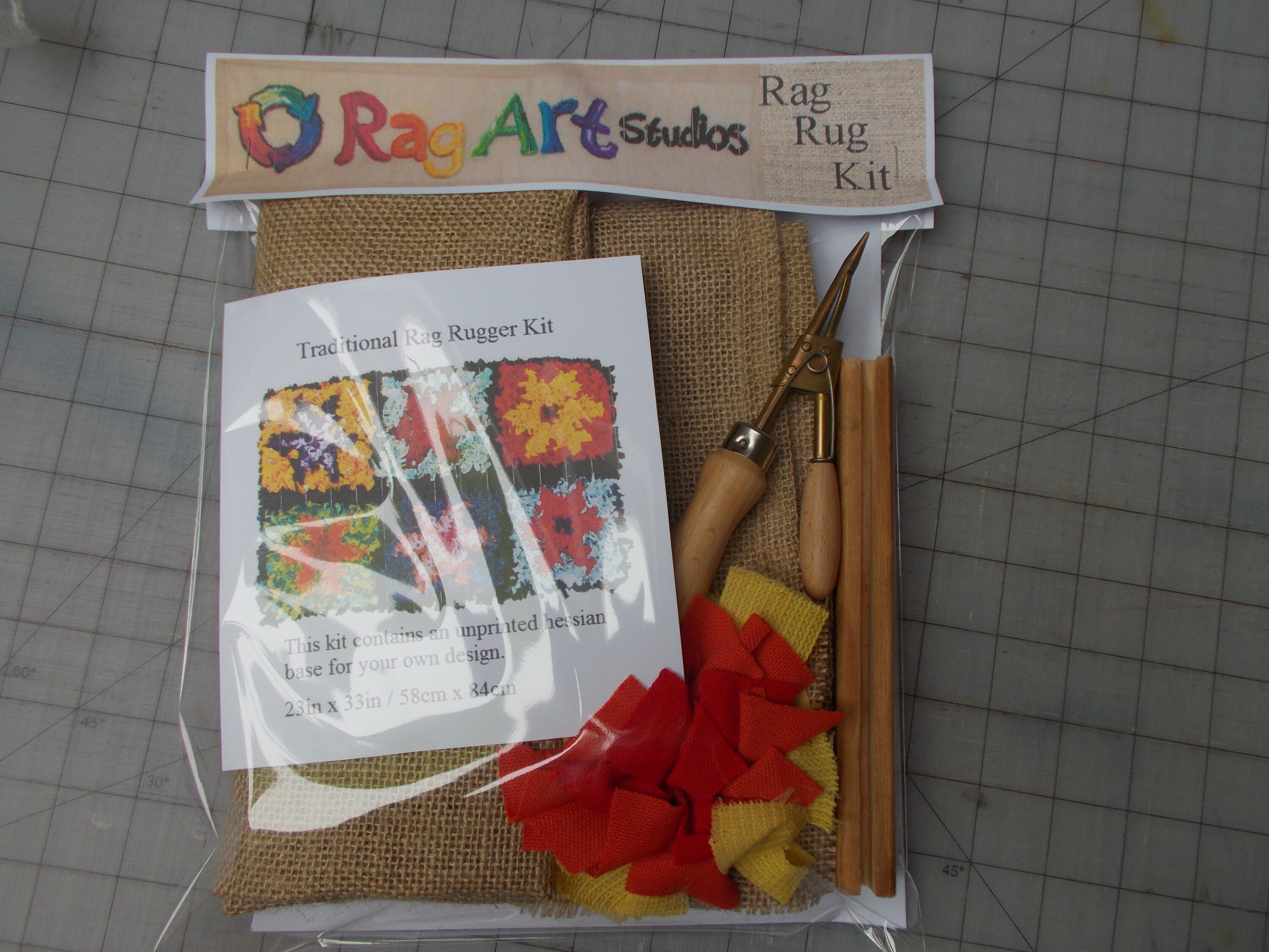 Traditional Rag Rugger Kit - Etsy UK