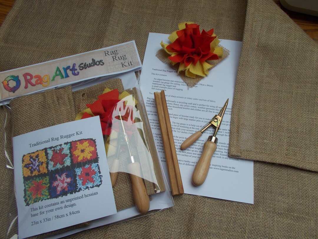 Traditional Rag Rugger Kit - Etsy UK