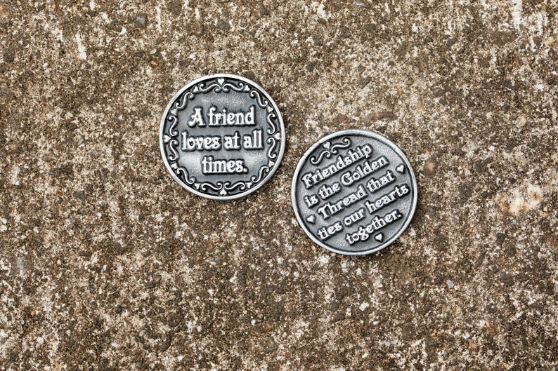 Friendship Pocket Tokens - SET OF 10 - Etsy