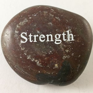 Engraved River Rock Word Stones - Single Words, Bulk Sets - FREE US ...