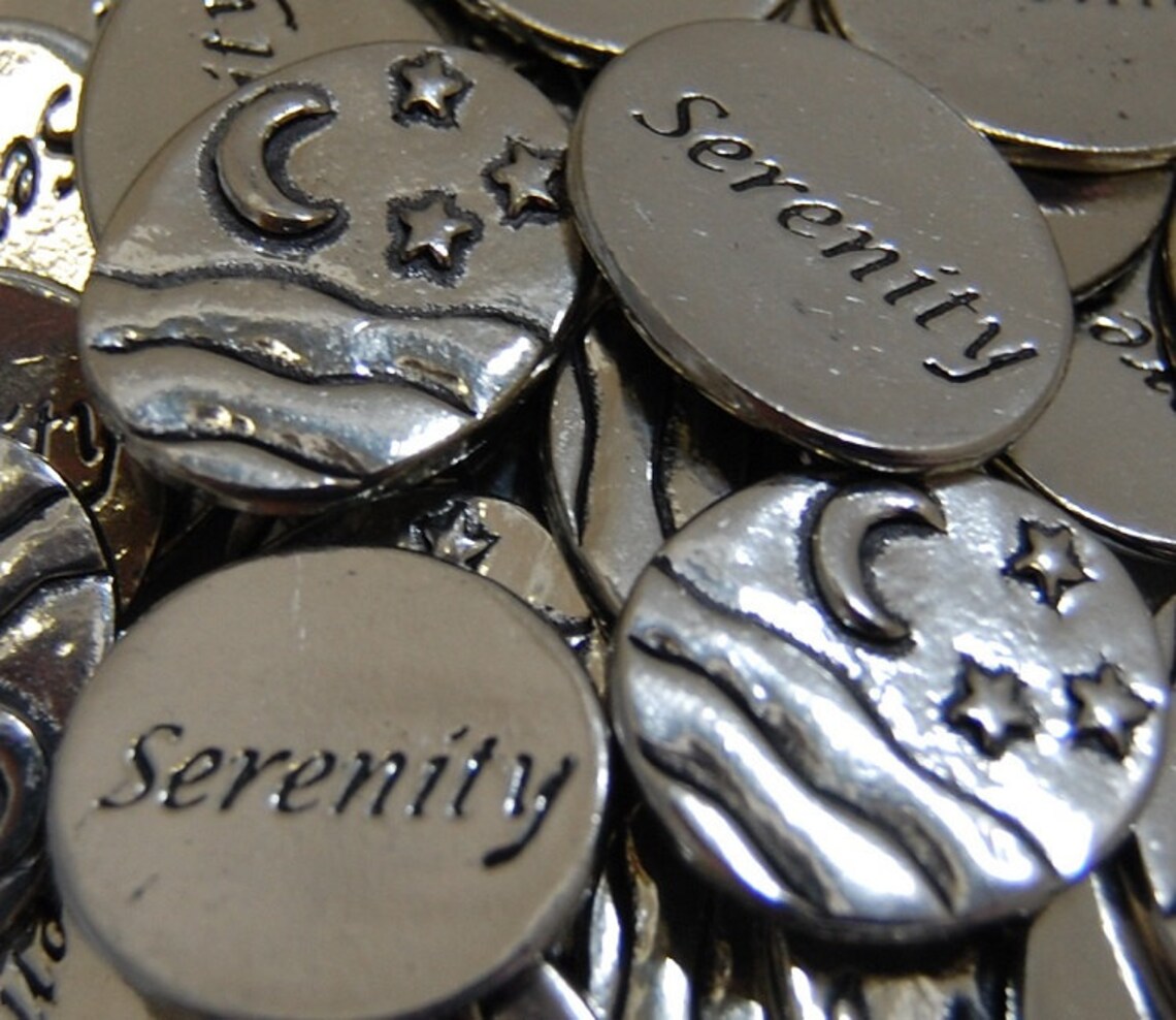 Horizon Serenity Inspiration Coins SET OF 10 - Etsy