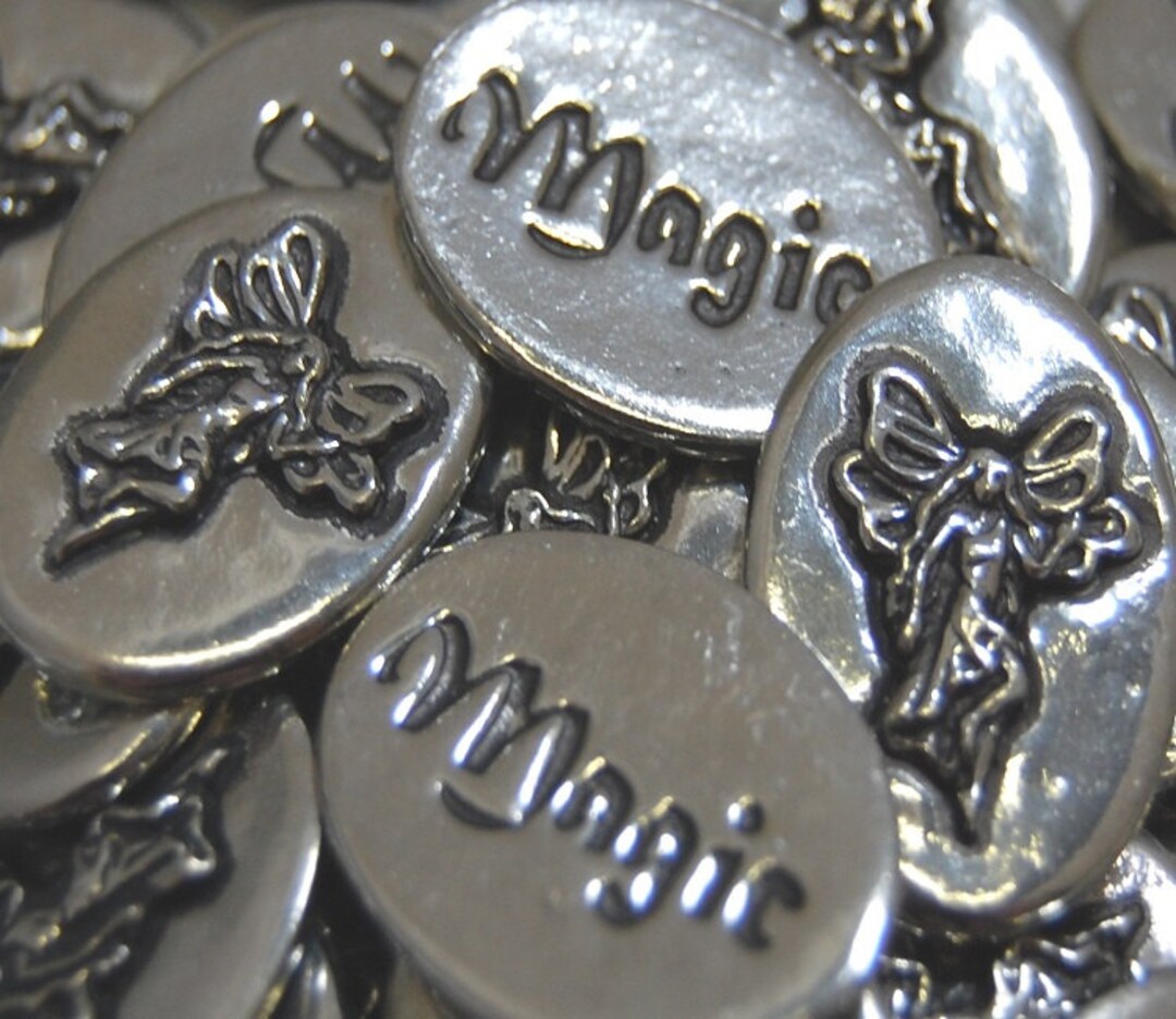 Fairy Magic Inspiration Coins - SET OF 10 - Etsy