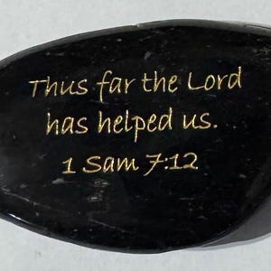 Engraved River Rocks - CUSTOM Scripture Verses - You Choose Your Verse ...