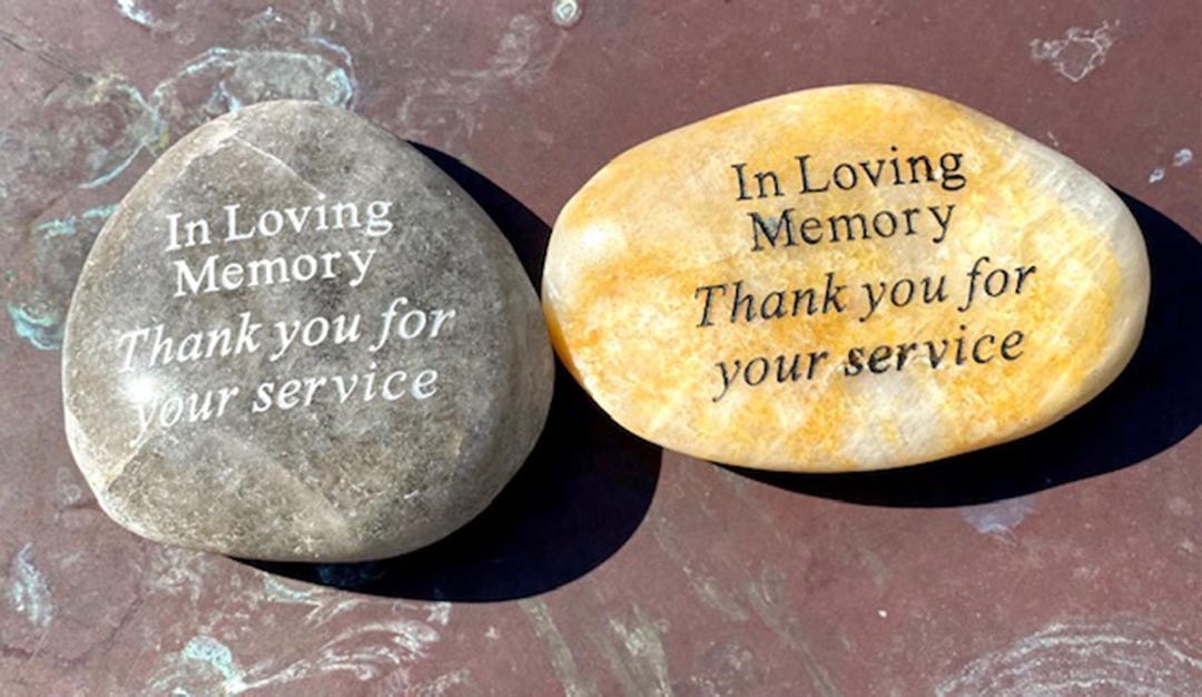 In Loving Memory Thank You for Your Service - Etsy