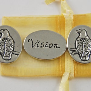 Set of 3 Eagle Vision Inspiration Coins With Organza Bag - Etsy