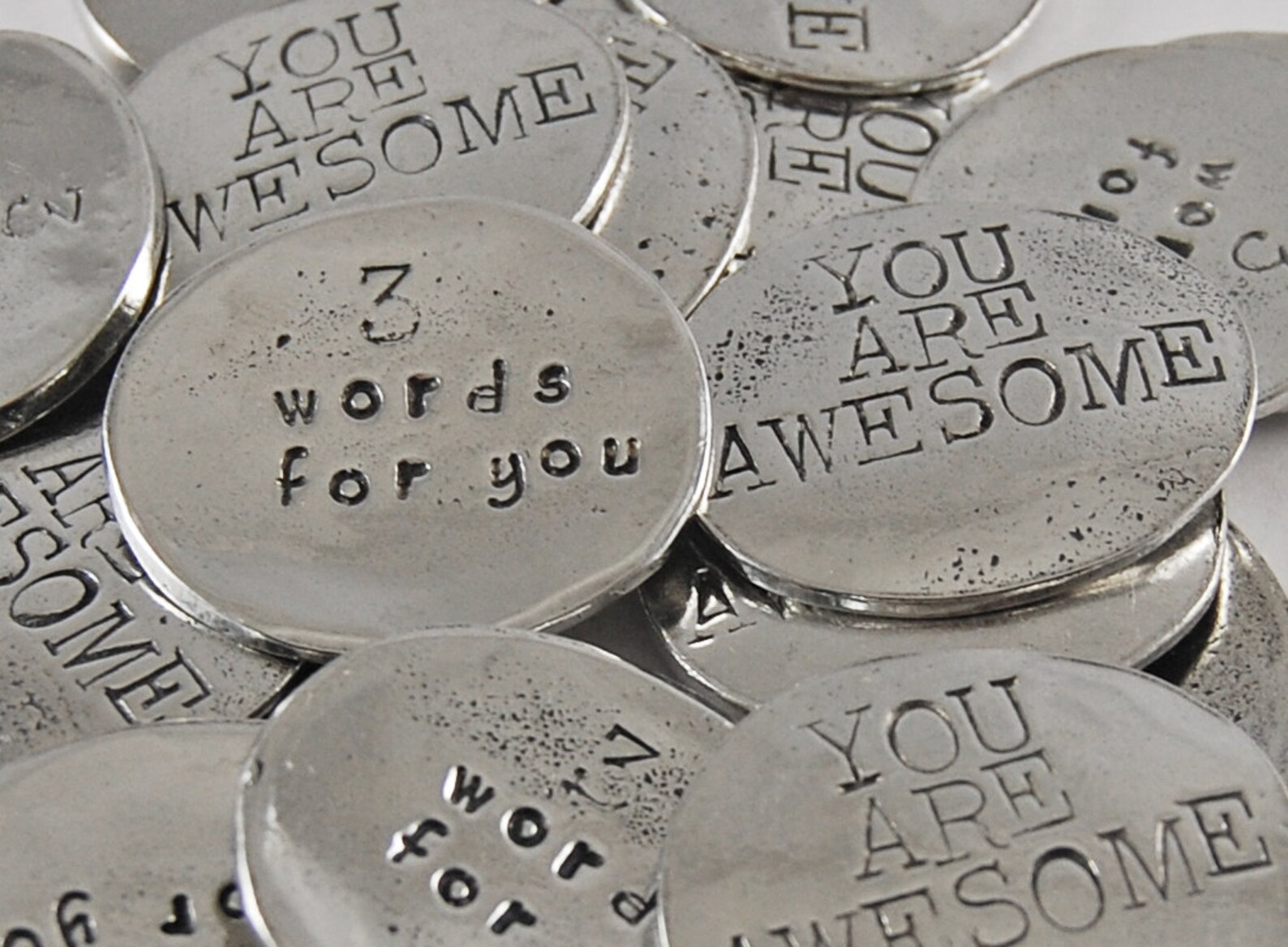 You Are Awesome Sentiment Tokens SET OF 10 - Etsy
