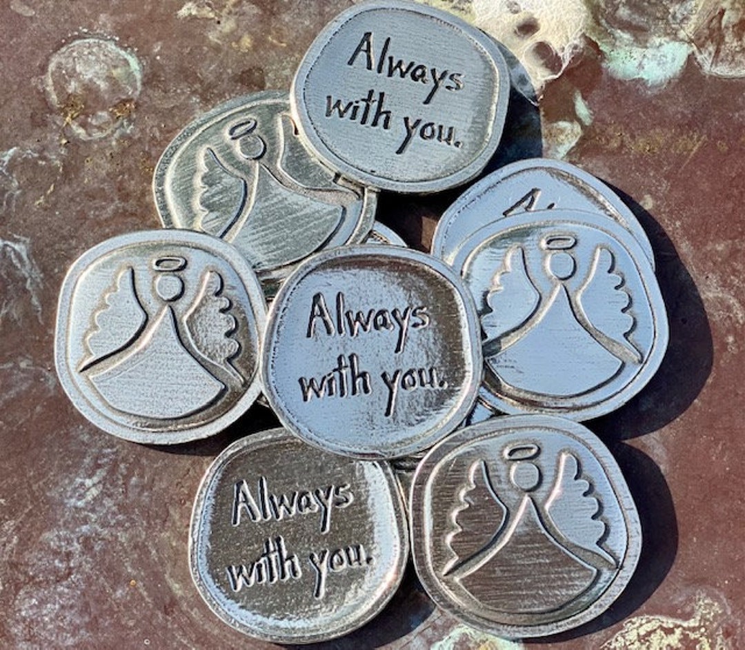 Always With You Sentiment Tokens SET OF 10 - Etsy