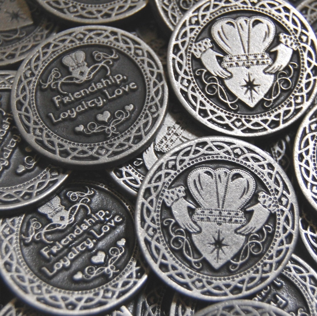 Friendship Loyalty Love Pocket Tokens - SET OF 10 - Etsy