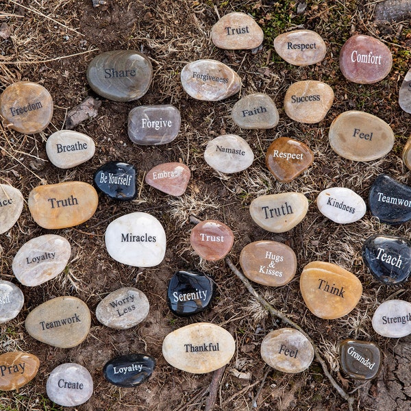 Rock With Words - Etsy