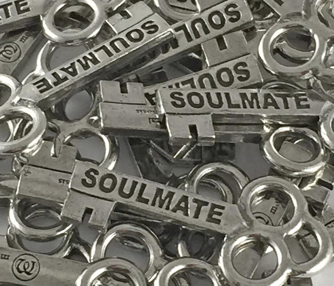 Soulmate Keys to Life Charm - SET OF 2 - Etsy