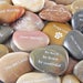 Engraved River Rocks Inspirational Sayings Bulk Sets FREE US SHIPPING ...