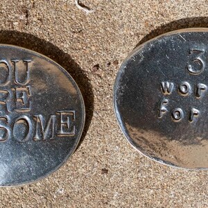 You Are Awesome Sentiment Tokens SET OF 10 - Etsy