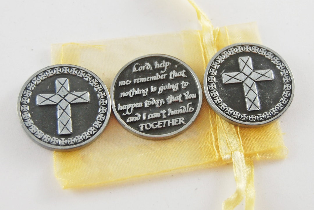 Set of 3 Lord Help Me Remember Pocket Tokens With Organza Bag - Etsy