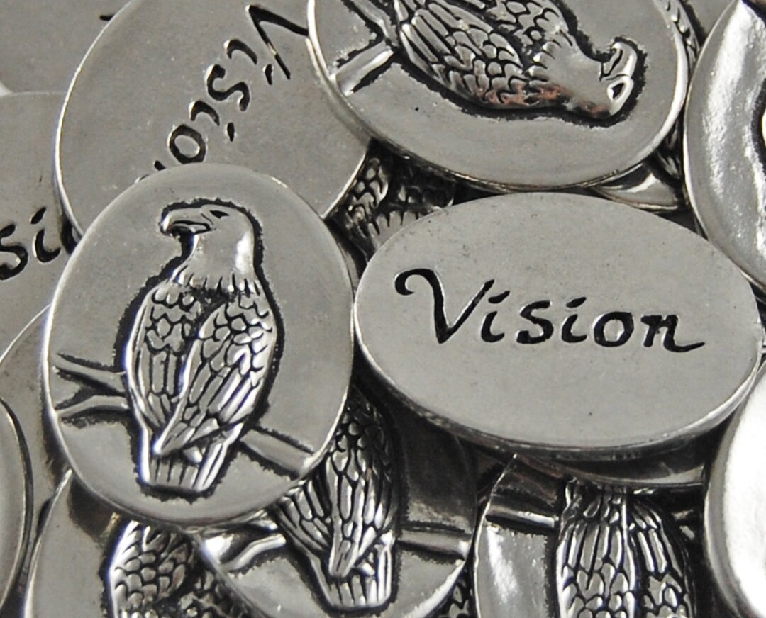 Eagle Vision Inspiration Coins - SET OF 10 - Etsy