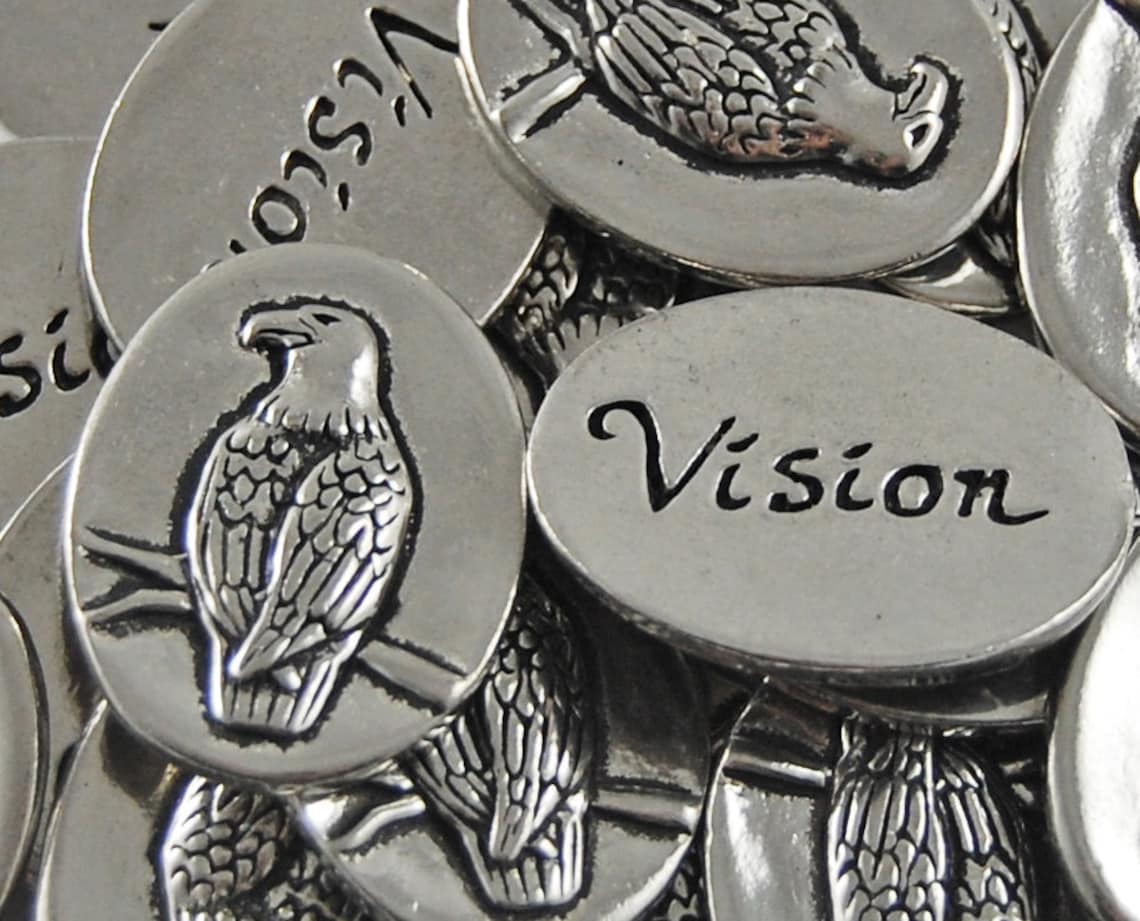 Eagle Vision Inspiration Coins SET OF 10 - Etsy