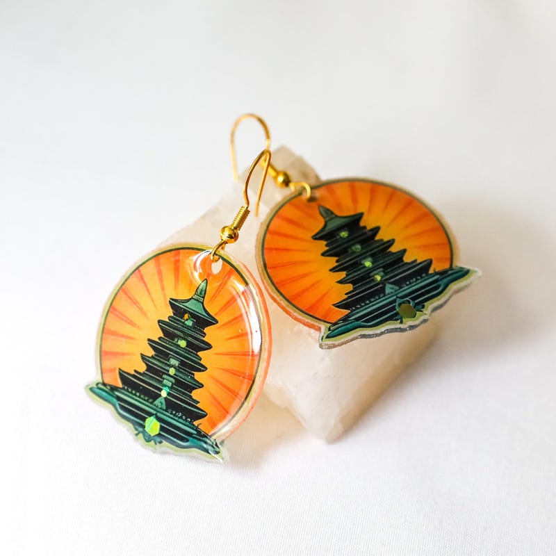 Pagoda Piercing Jewelry - Etsy