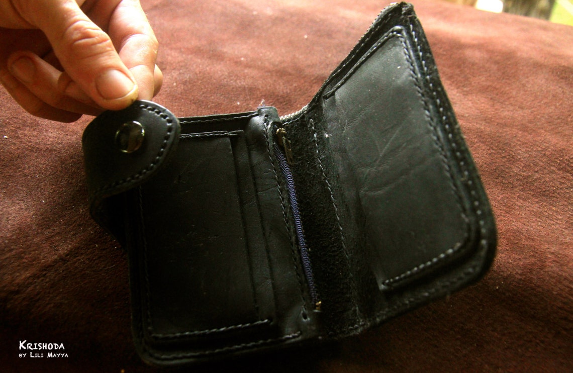 Croco Hand Made Wallet - Etsy