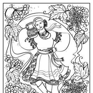malaysia culture dance coloring pages