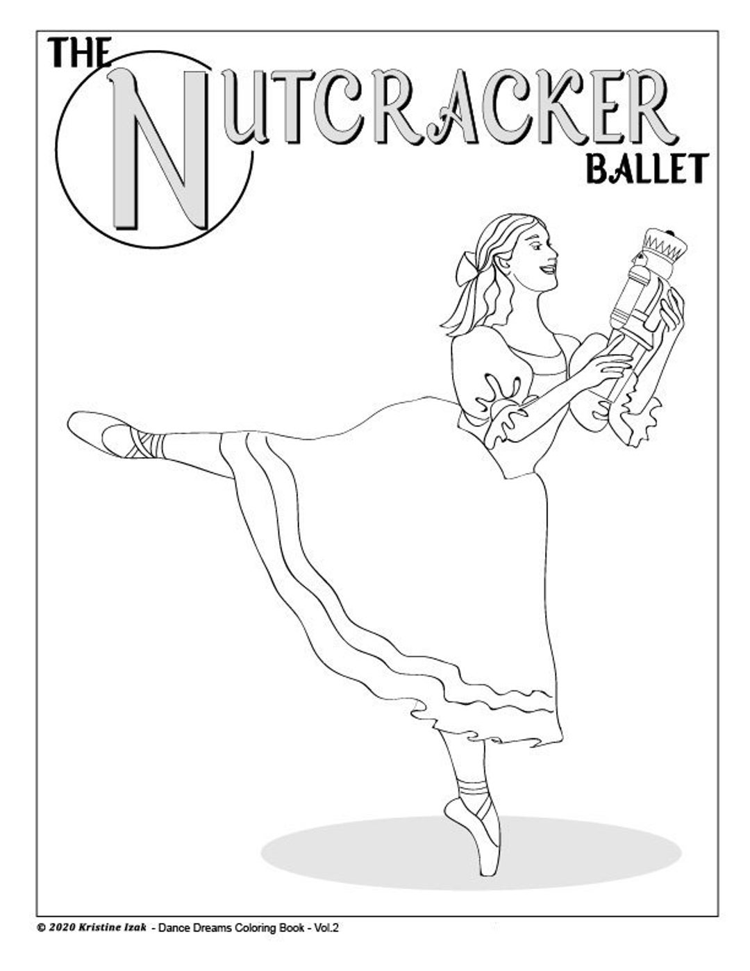 Nutcracker Ballet Coloring Pages
