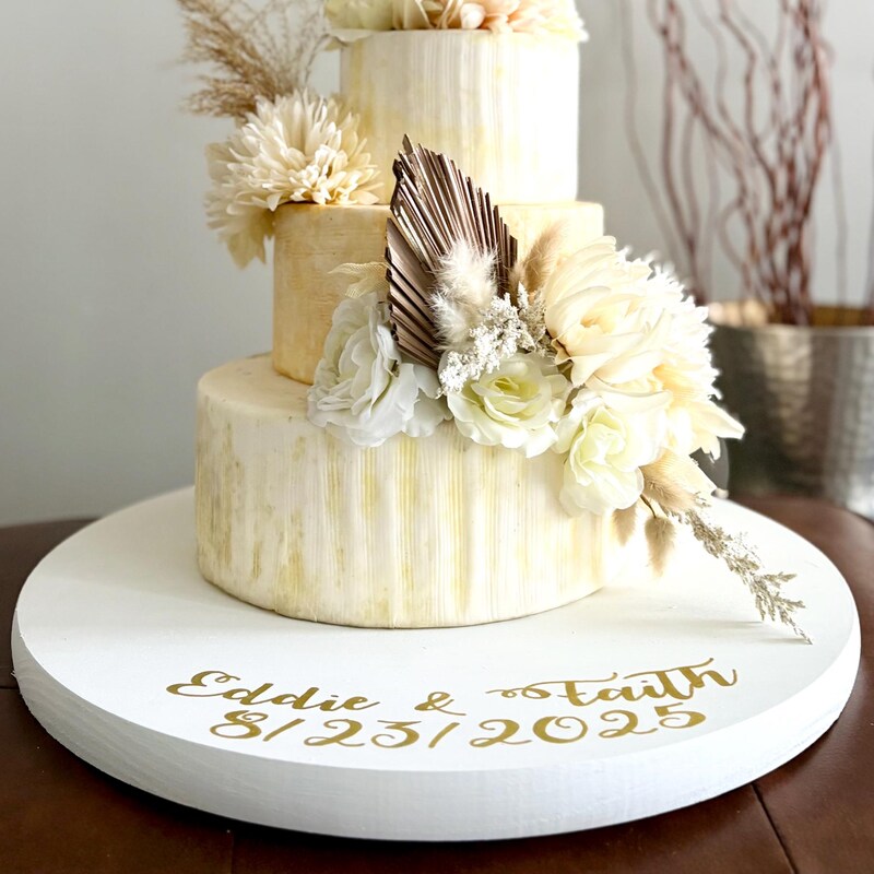 Round 14 Inch Cake Stand - Etsy