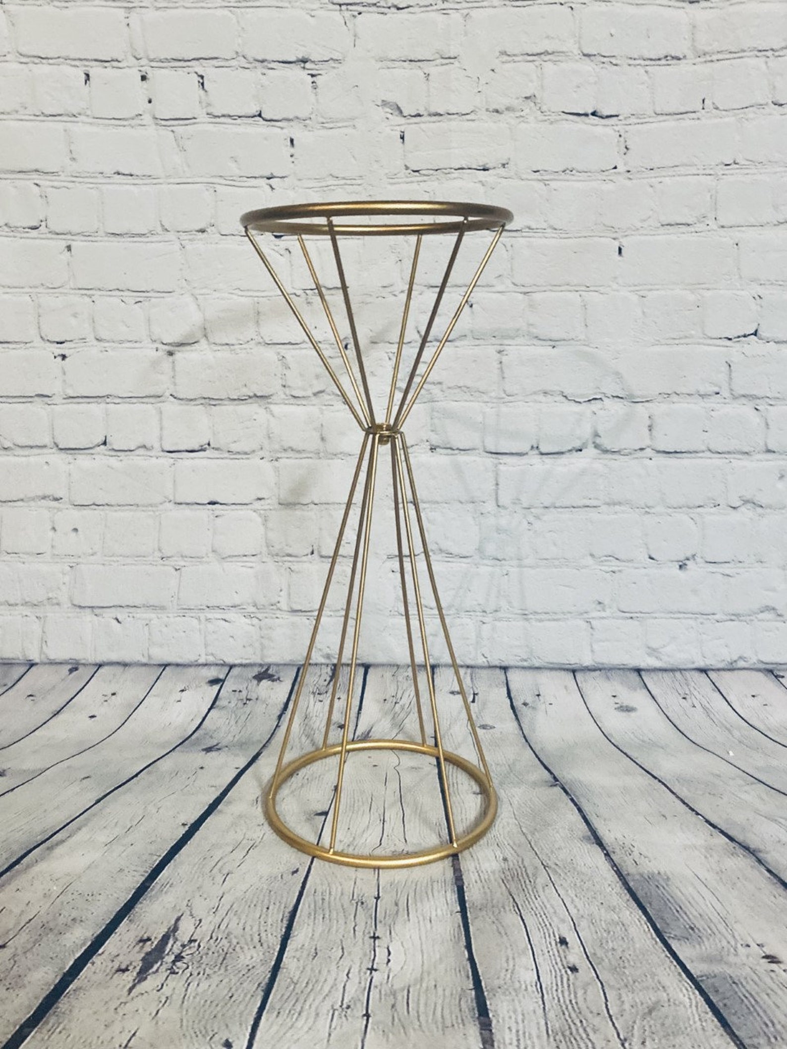 Wedding Centerpieces Set of 2 24 Metal Hourglass Centerpiece Wedding ...