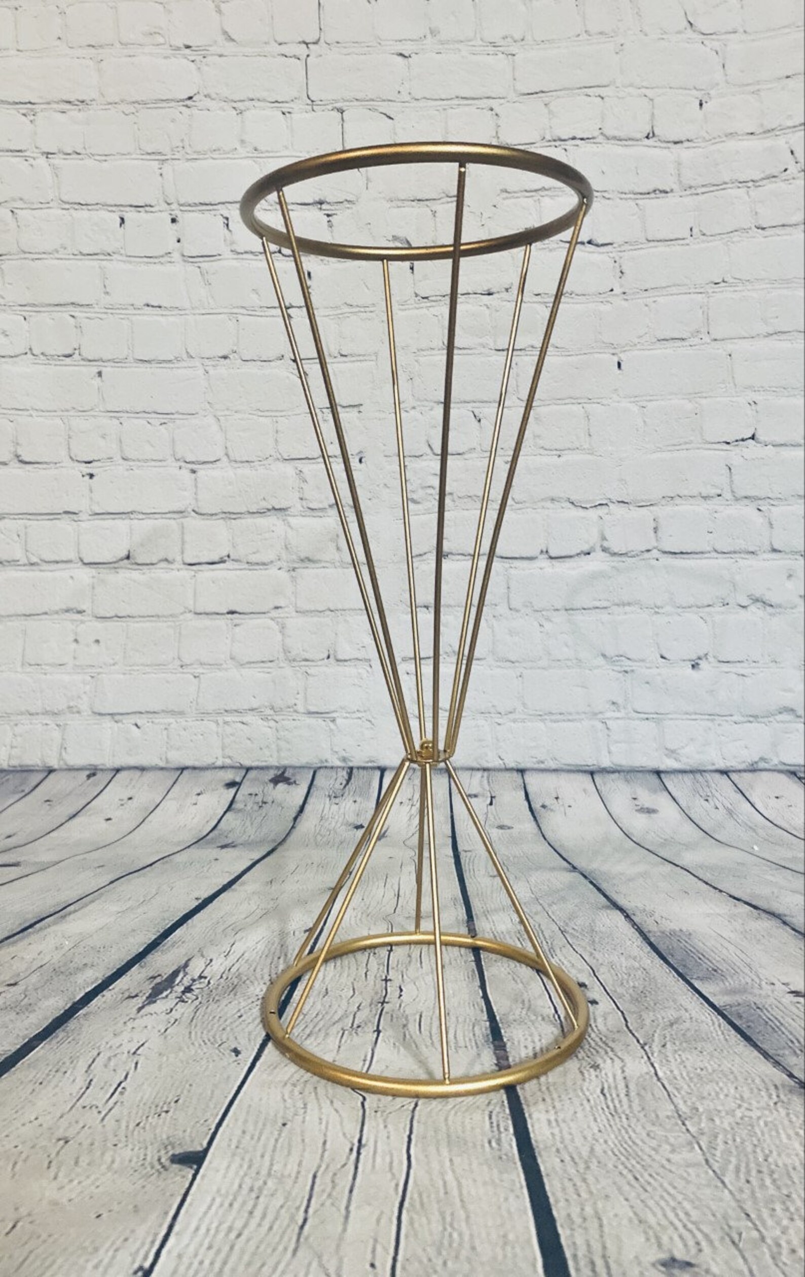 Wedding Centerpieces Set of 2 24 Metal Hourglass Centerpiece Wedding ...