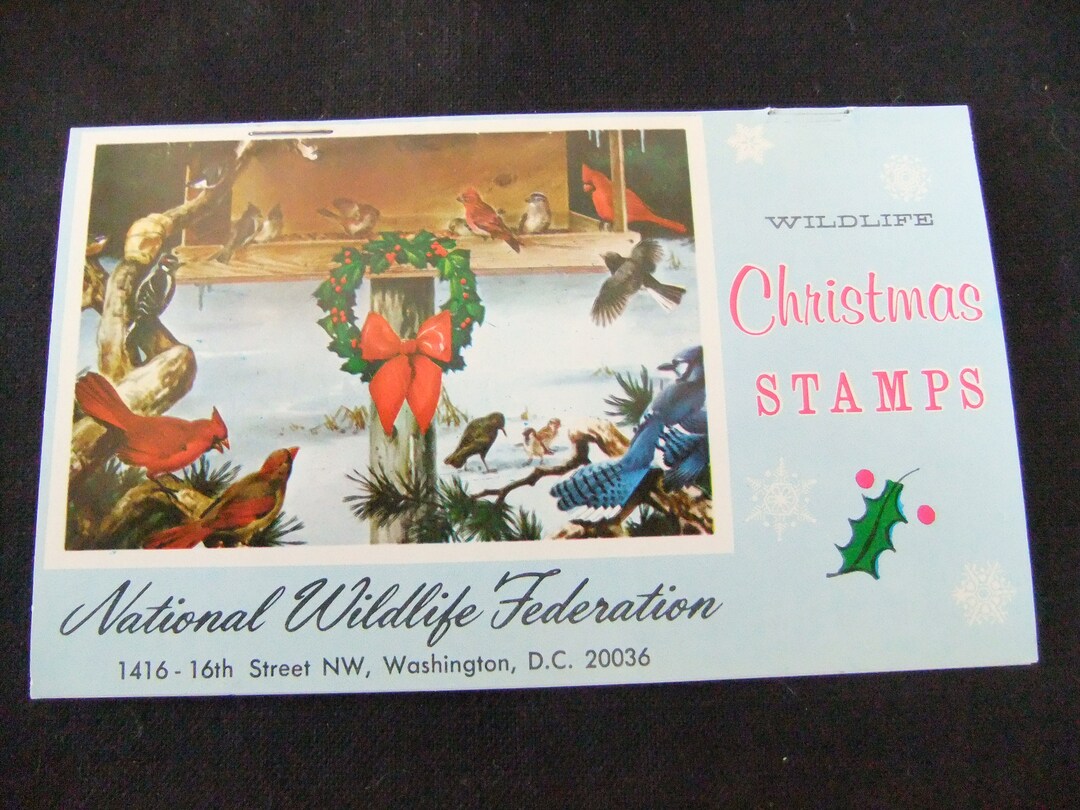 National Wildlife Federation Vintage 1963 Wildlife Conservation ...