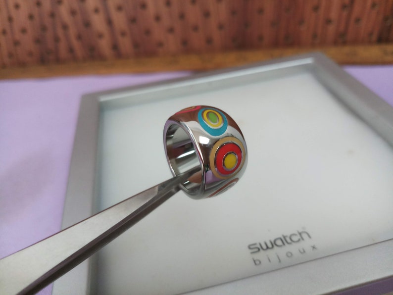 Vintage Jewelry Swatch Bijoux Ring SAMBA JRD016 567 - Etsy