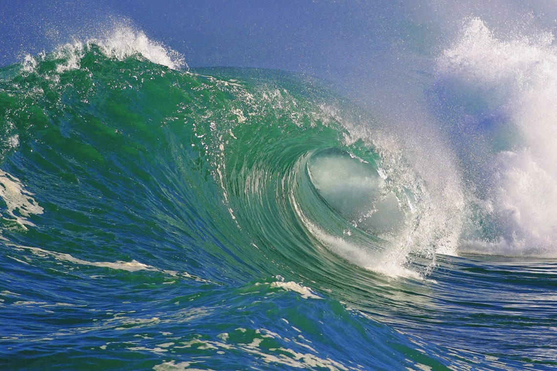 Wave Art, Surf Photography, Wave Photos, Ocean Print, Surf Art,beach ...