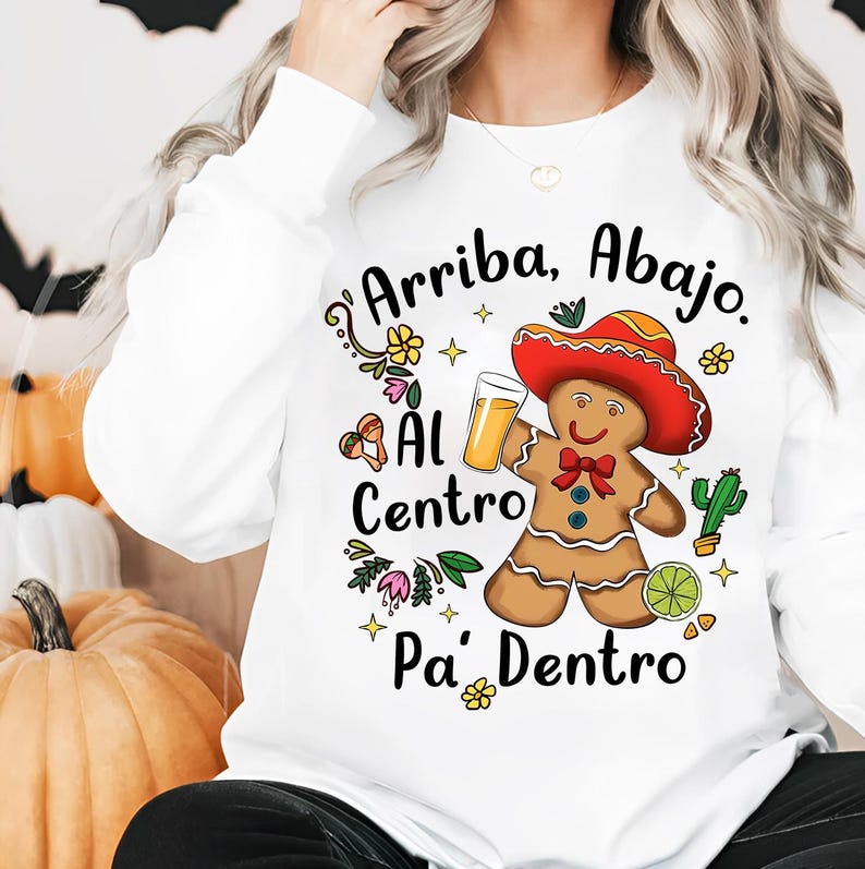 Feliz Navidad Png, Mexican Gingerbread With Sombrero Christmas Png ...