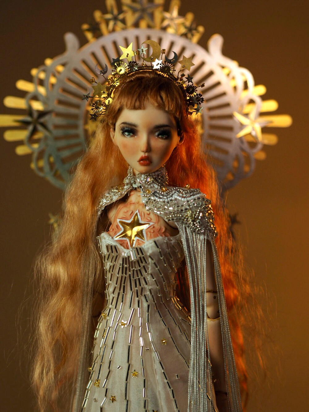 OOAK Porcelain BJD Doll Set the Star Peacock - Etsy