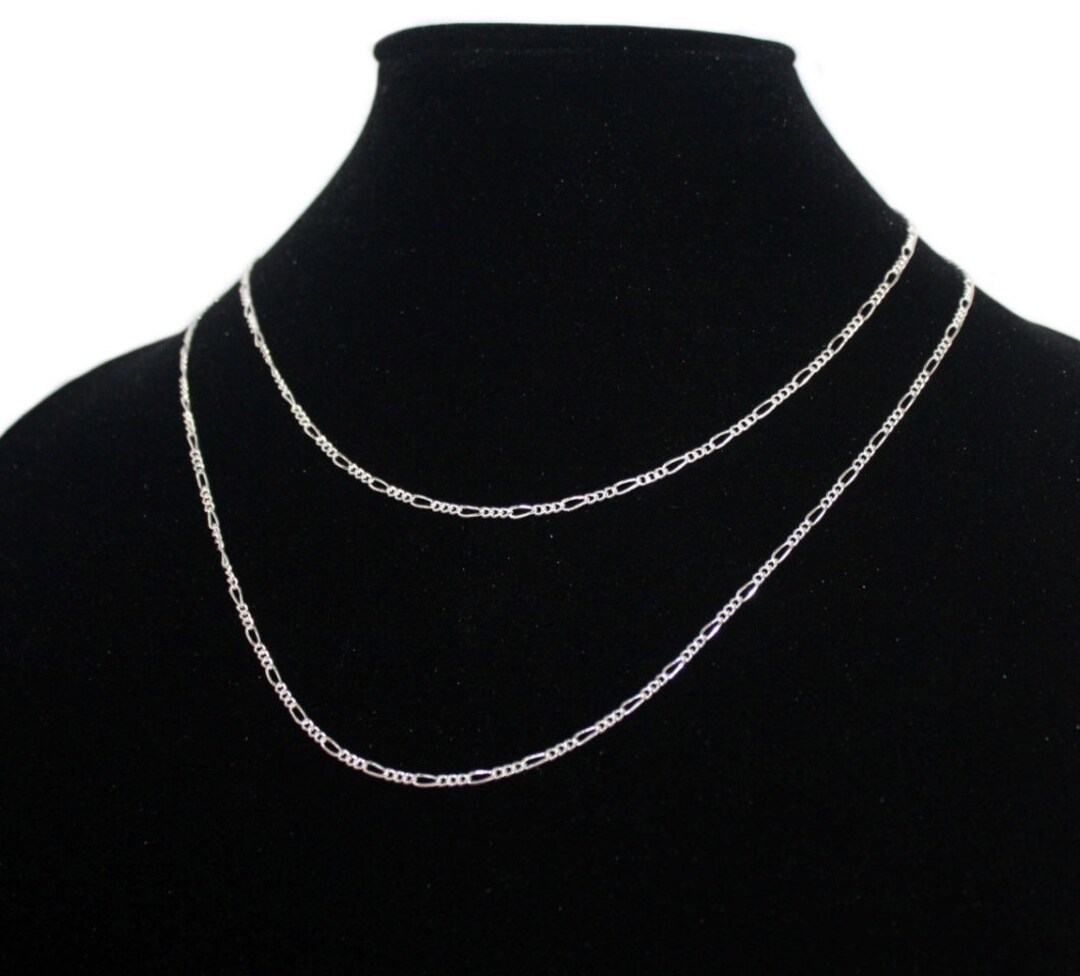 Silver Chain Necklace 925 Silver Sterling Silver Necklace Silver ...