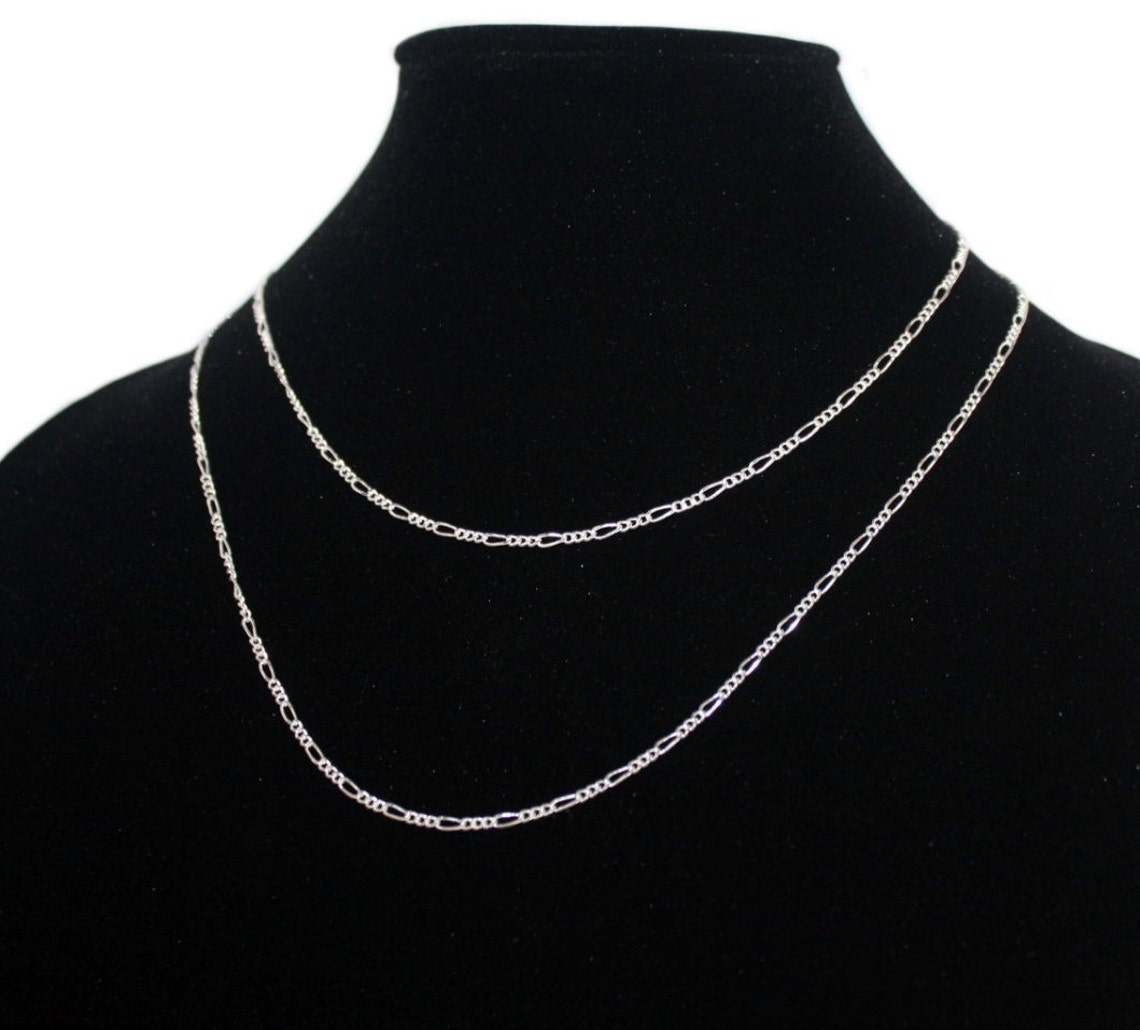 Silver Chain Necklace 925 Silver Sterling Silver Necklace Silver ...
