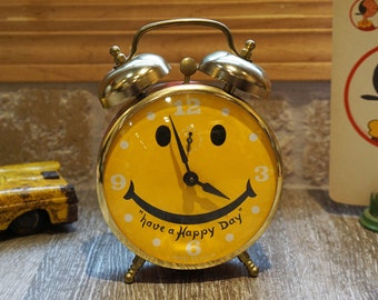 Smiley face clock | Etsy