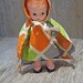 Vintage 1950s Hard Plastic Knickerbocker Girl Doll Glendale CA With ...