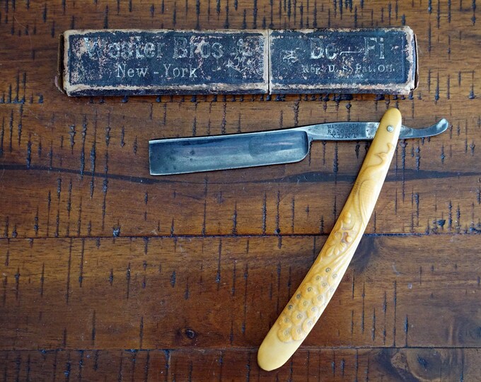 Antique 1900s-1920s Germania Cutlery Works Men's Straight Razor ...