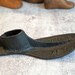 Antique Black Cast Iron Shoe Form, Marked Malleable, AL, Size 9 1/2" X ...