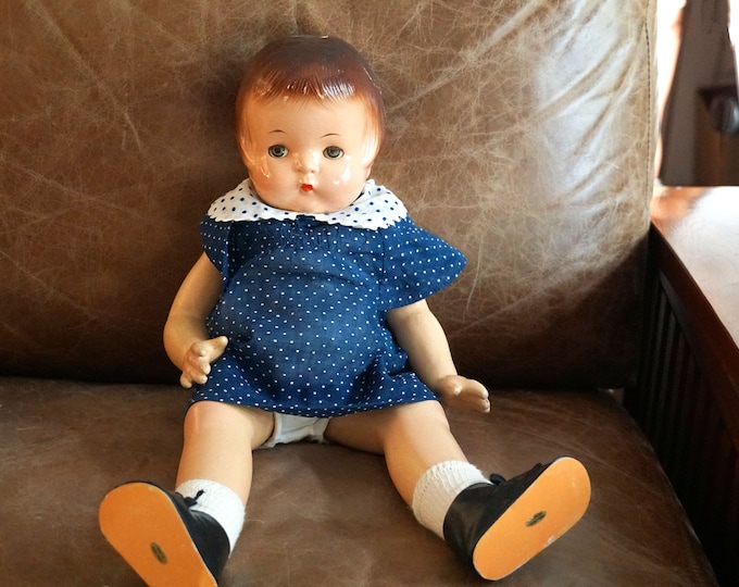 Vintage 1928 Effanbee 19 Patsy Ann Doll Pat 10 1283558, Composition ...