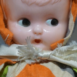 Vintage 1950s Hard Plastic Knickerbocker Girl Doll Glendale CA With ...