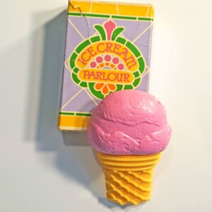 Vintage 1982 Avon Ice Cream Parlour Strawberry Cone Lip Gloss, Unused ...