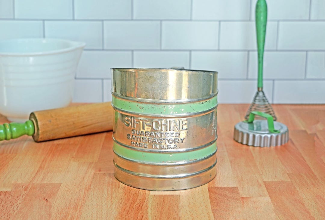 Vintage 1950s Foley Sift-chine Hand Trigger Flour Sifter With Octagon ...