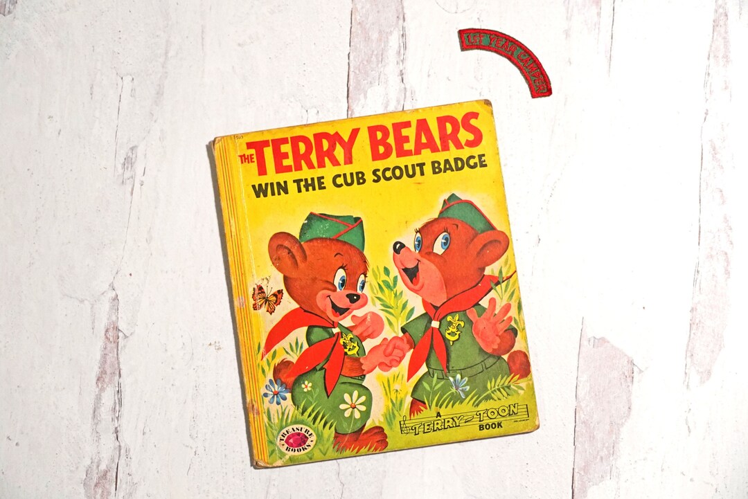 Vintage 1955 Terry Toons Book the Terry Bears Win the Cub - Etsy