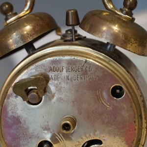 Vintage Adolf Jerger KG Manhattan Alarm Clock Made in | Etsy